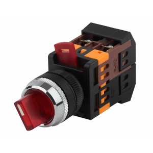 Переключатель ЭРА BSW10-ANC-2-K04E АNС-22-2 2 положения красный неон ...
