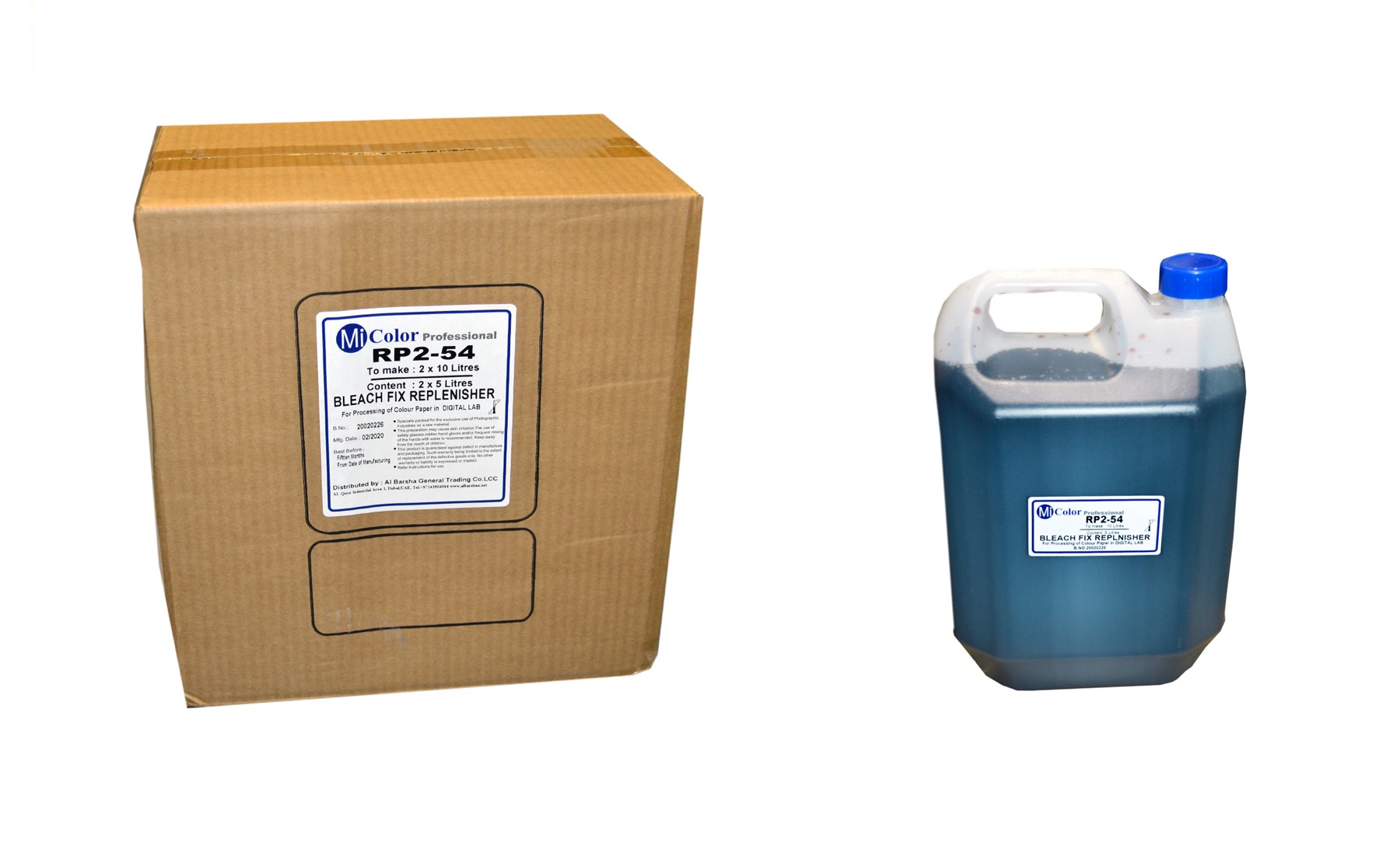 отбел-фиксаж для фотобумаги MiColor Mi-Bleach-Fix Ra-4 (2x10L)